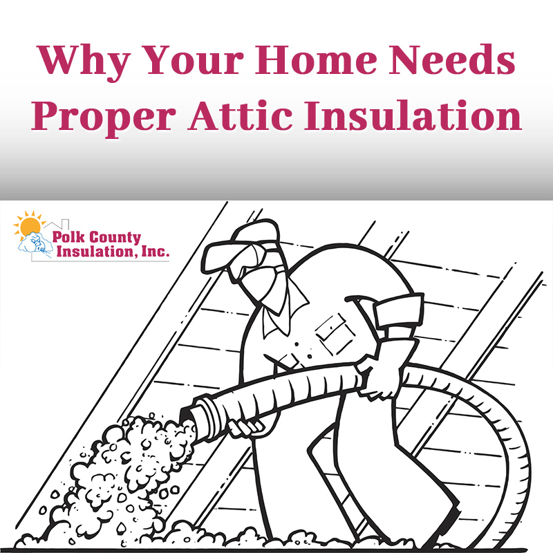 Why Your Home Needs Proper Attic Insulation | Polk County Insulation